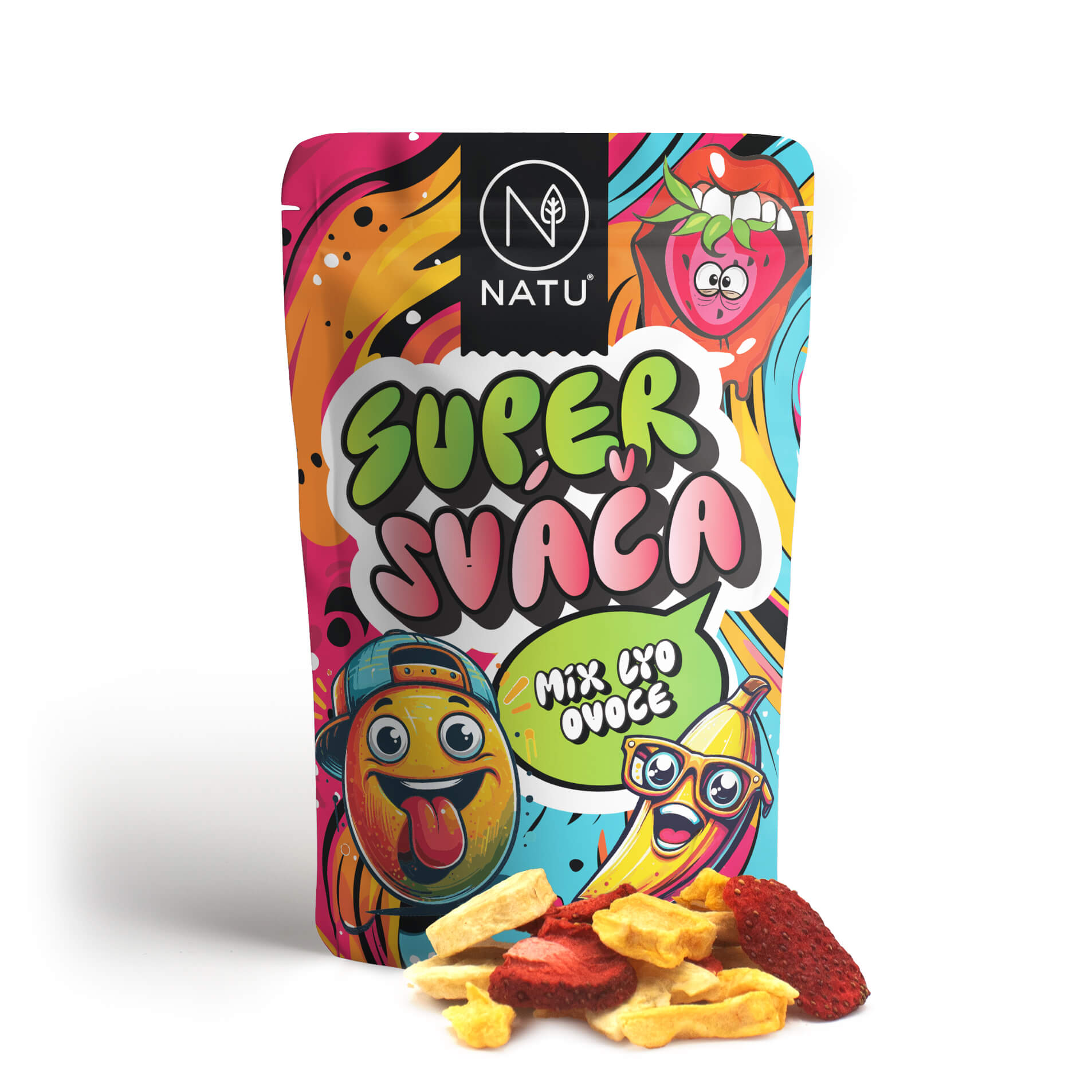 NATU Super Sváča mix lyo ovoce 21g