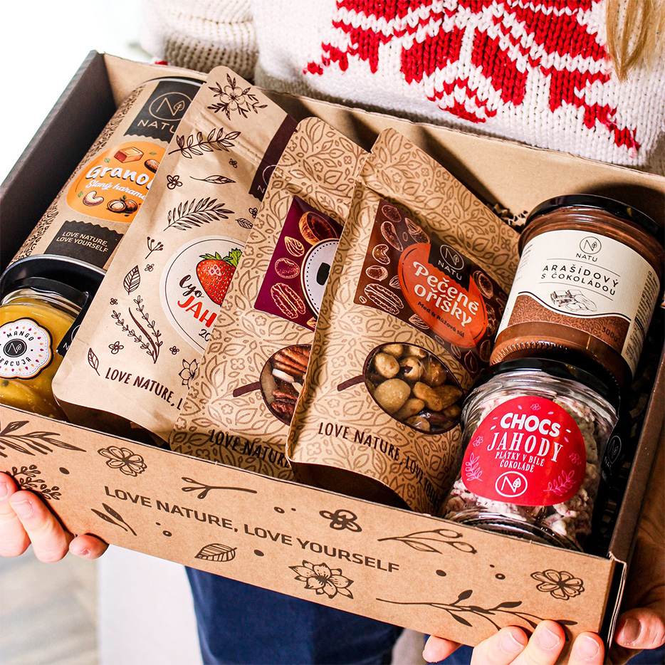 NATU Dárkový box Ty nejlepší dobroty